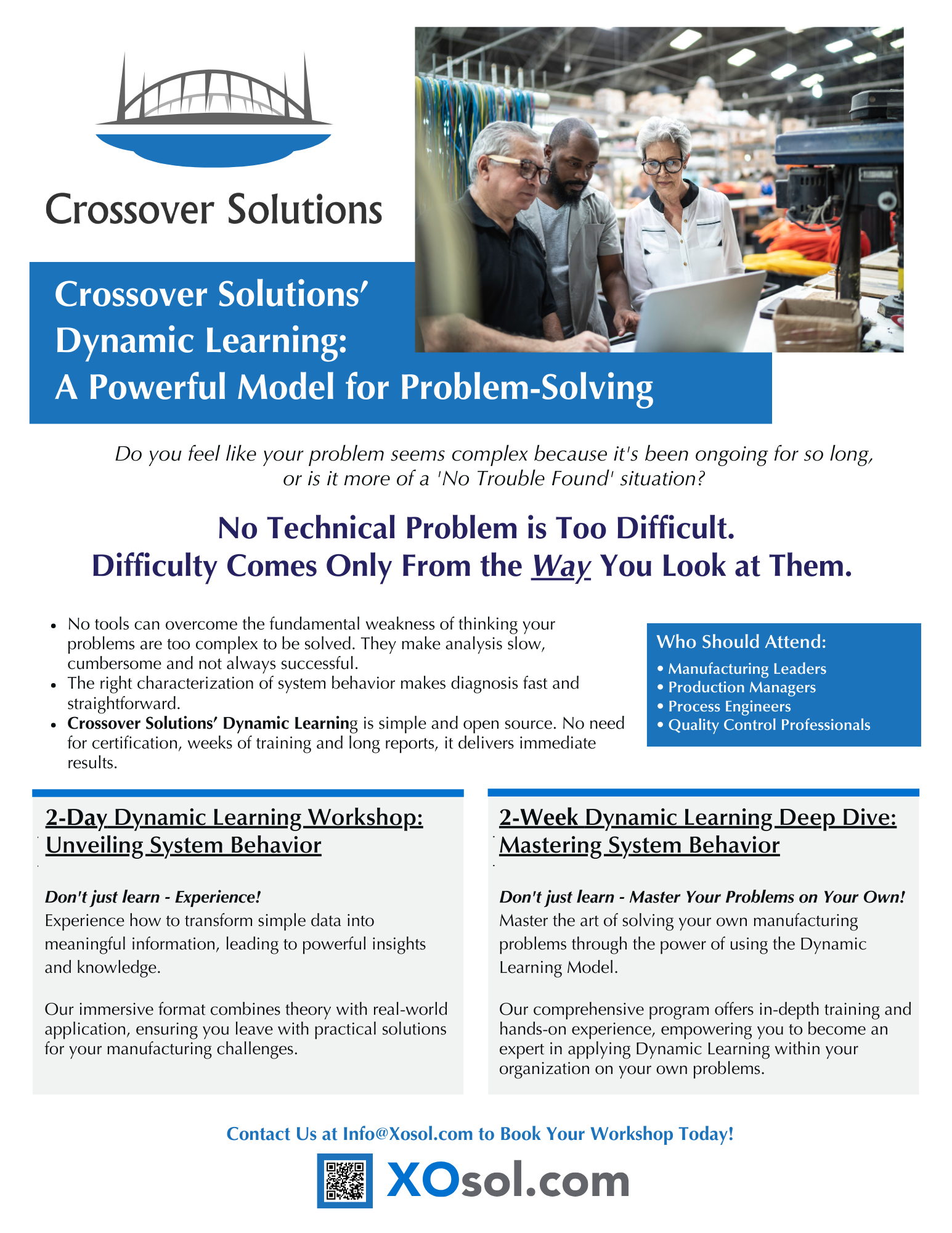 XO Dynamic Learning: A Powerful Model For Problem Solving - Crossover ...
